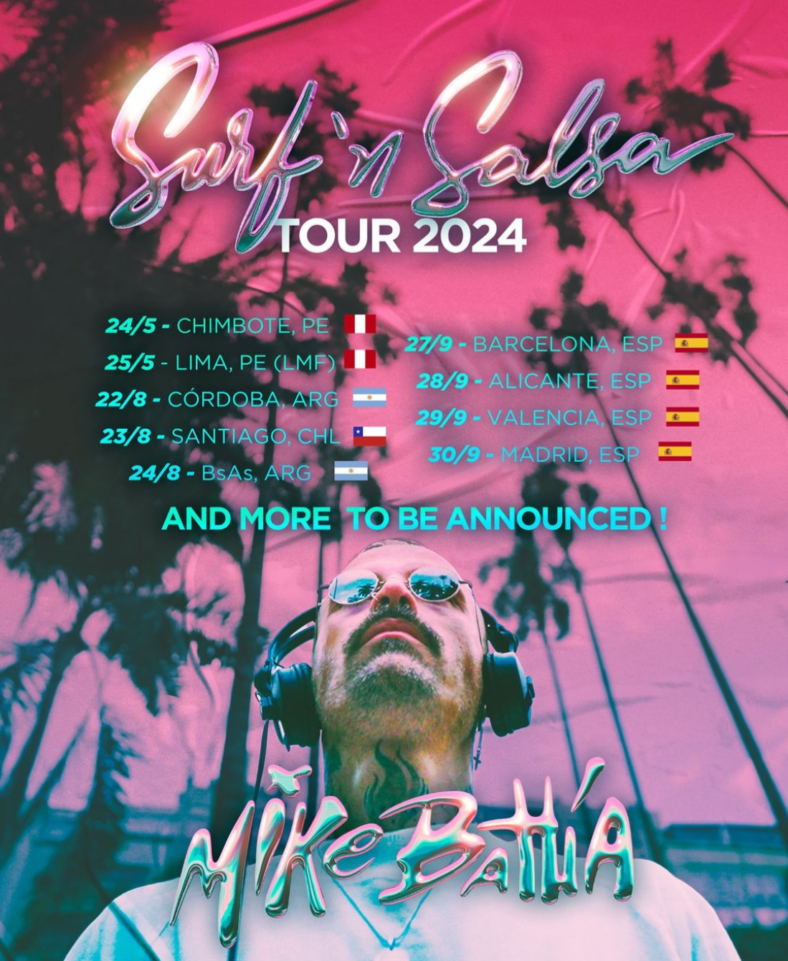 Mike Bahía estrena en vivo sus nuevas canciones • Musicalatinaurbana.com™